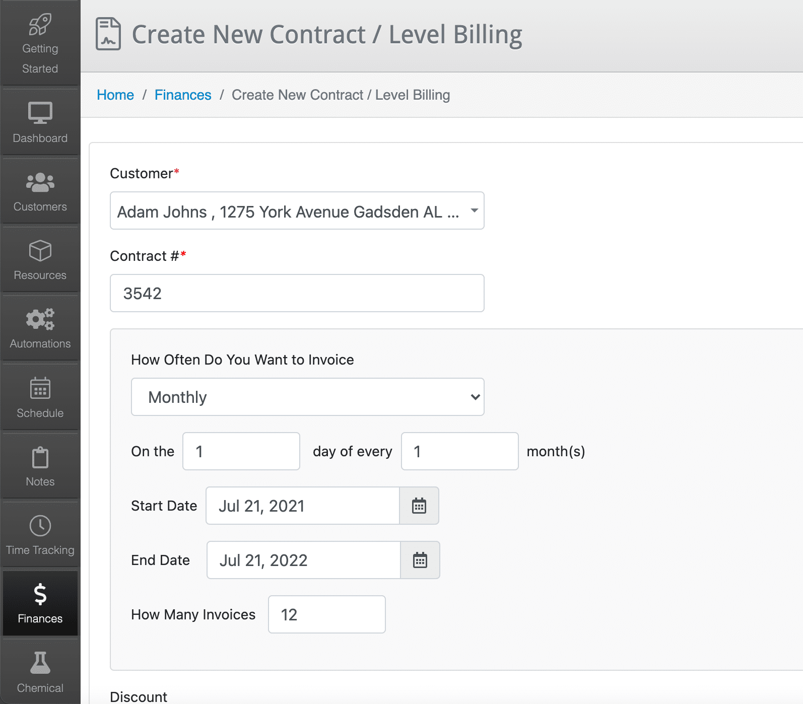 Contracts & Level Billing Agreements – LawnPro Software Help