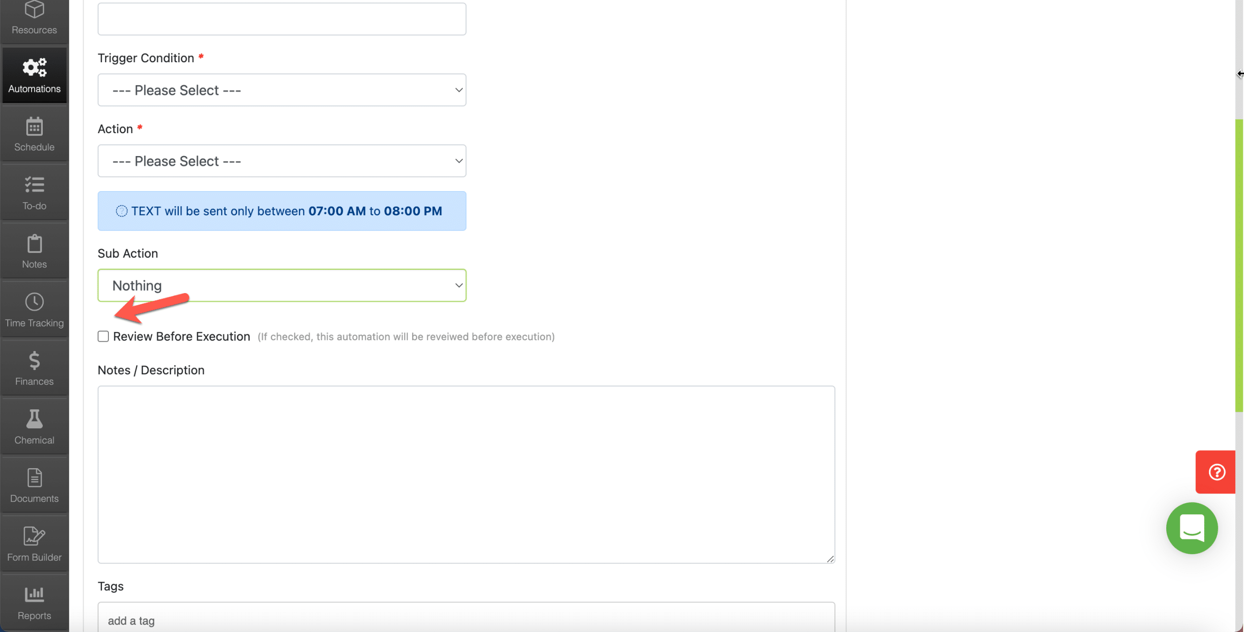 Set Up a New Automation – LawnPro Software Help