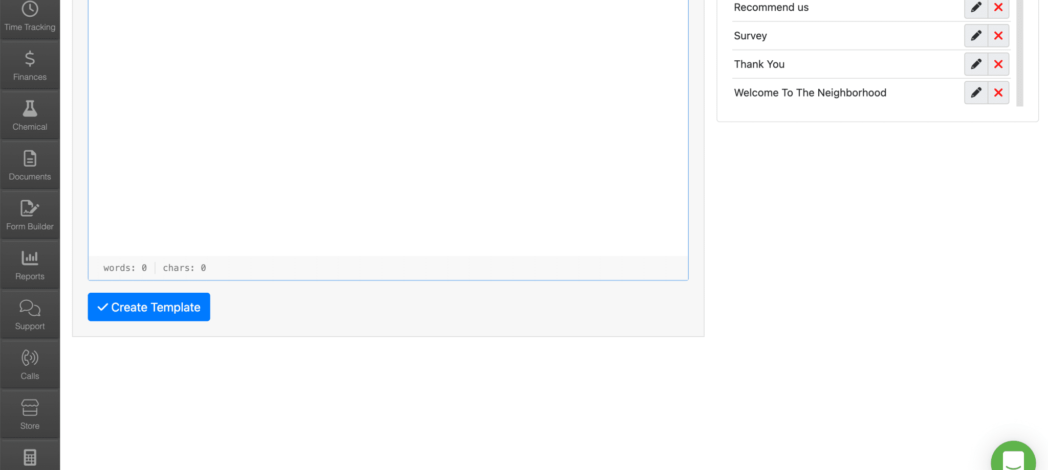 Create a New Document Template – LawnPro Software Help