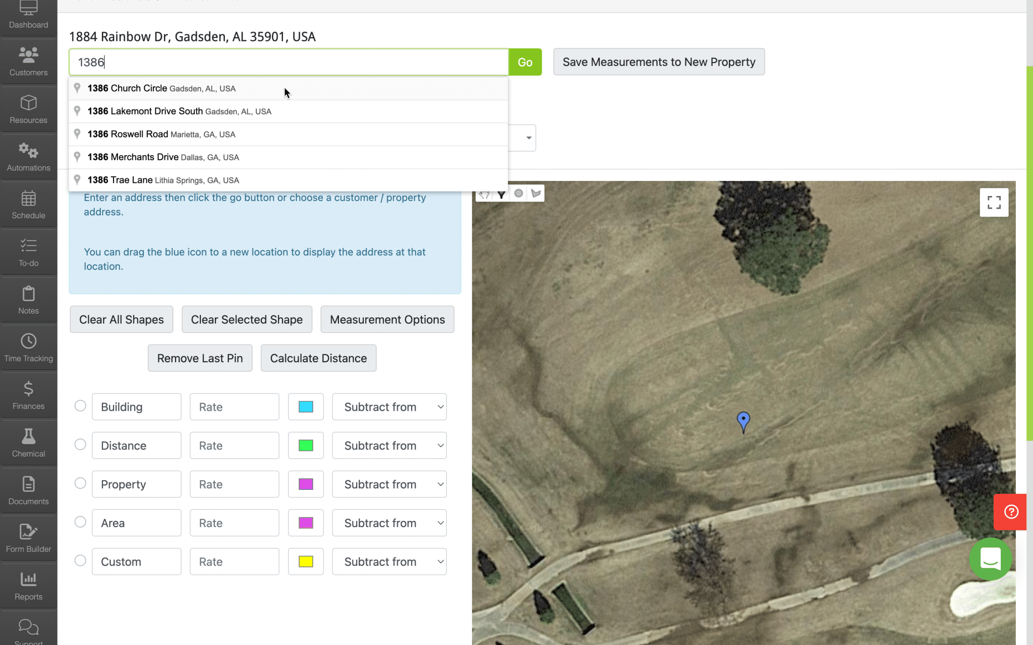 Satellite Estimate Calculator – LawnPro Software Help