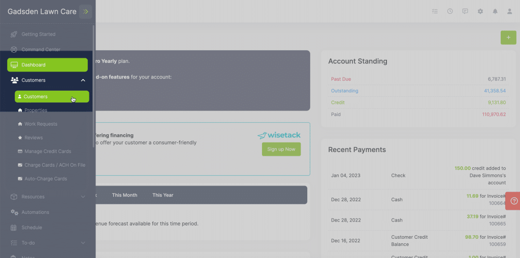 Import Customers – LawnPro Software Help