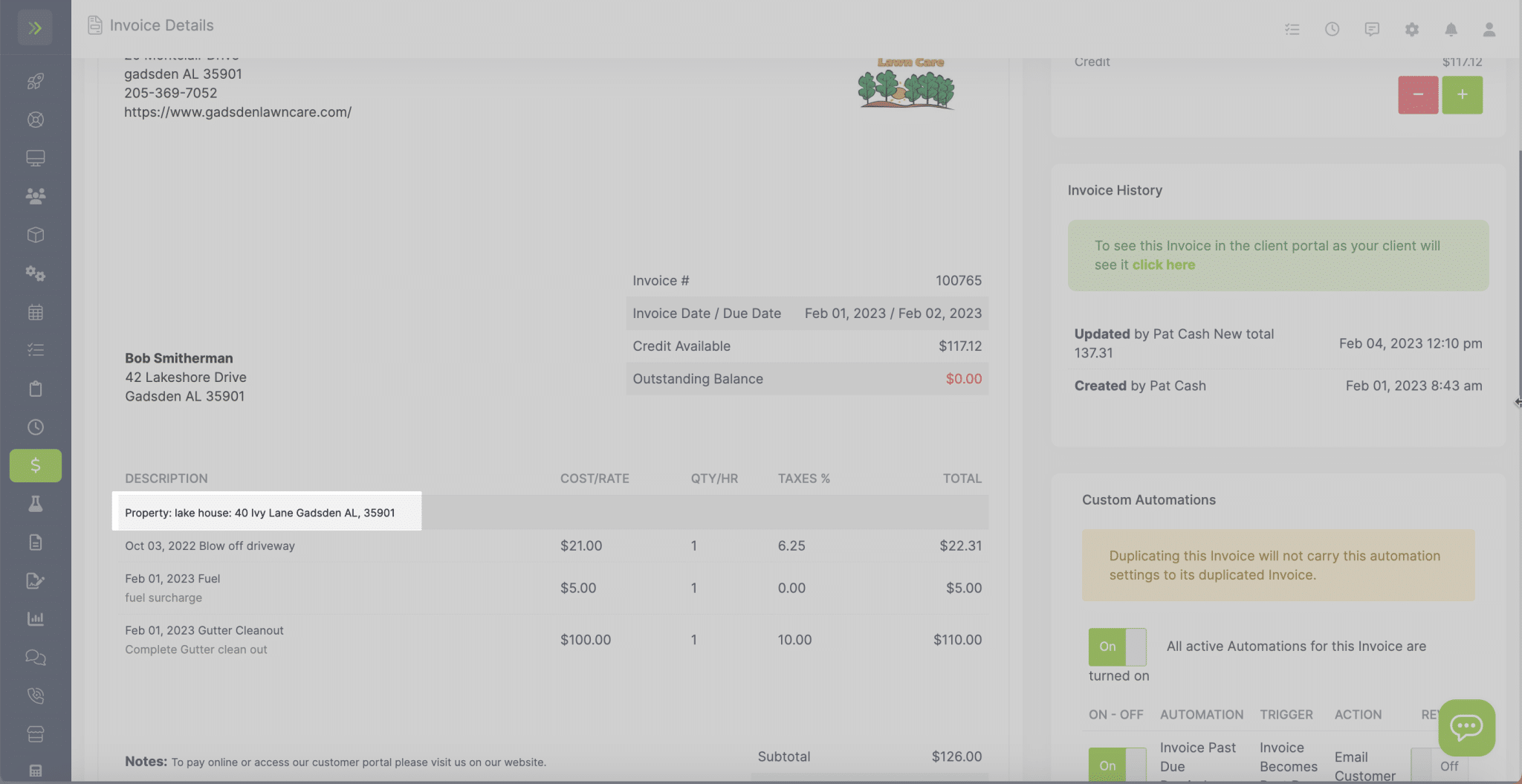 Preference Settings – LawnPro Software Help